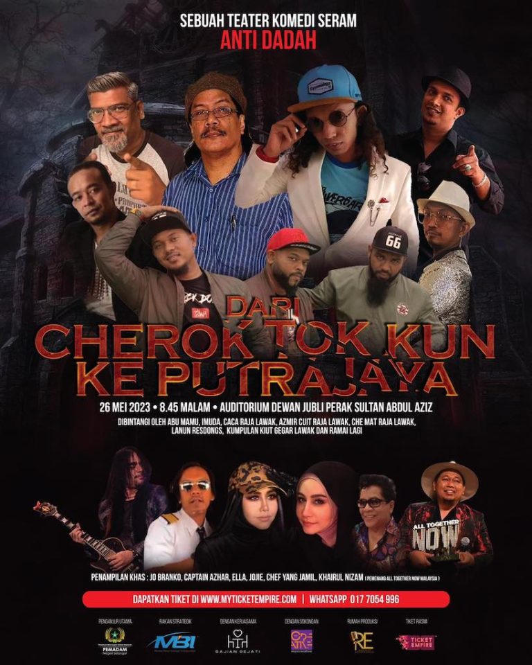 Pementasan Teater Komedi Seram Anti Dadah : Dari Cherok Tok Kun ke ...