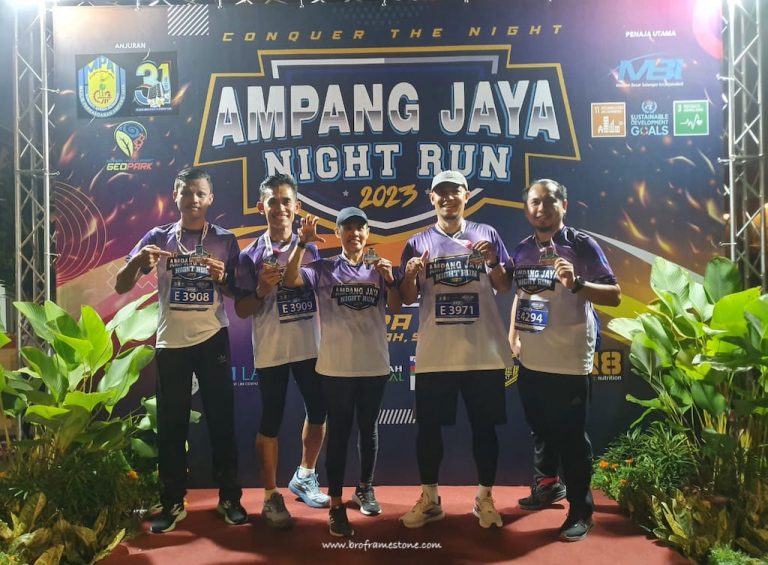 Lebih 4,000 Peserta Memeriahkan Ampang Jaya Night Run 2023