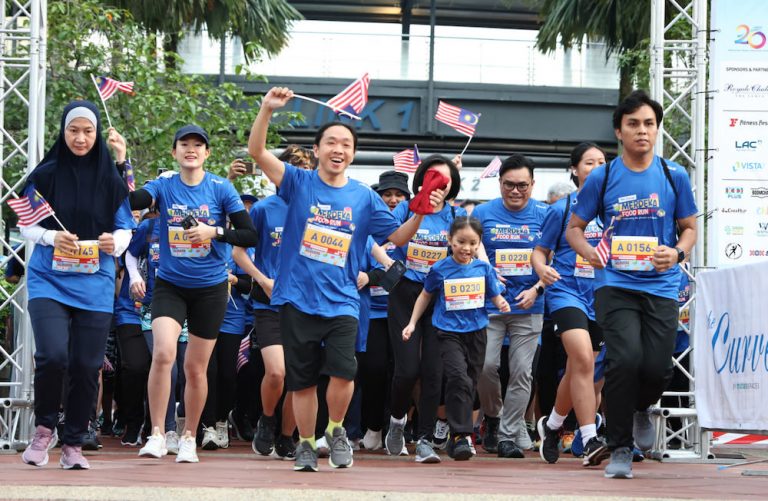 The Curve Meriahkan Merdeka dengan Merdeka Food Run 2024